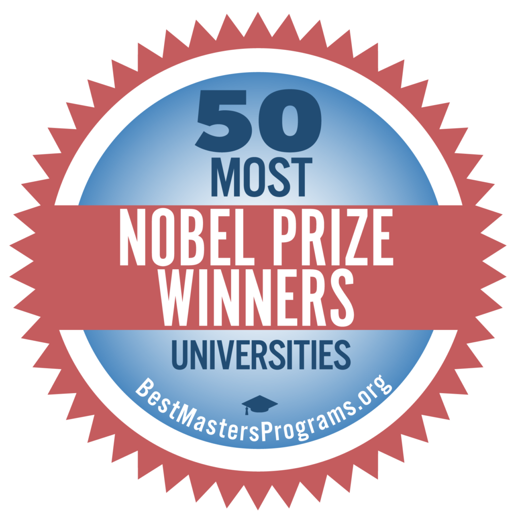 50 Universities with the Most Nobel Prize Winners - BestMastersPrograms.org